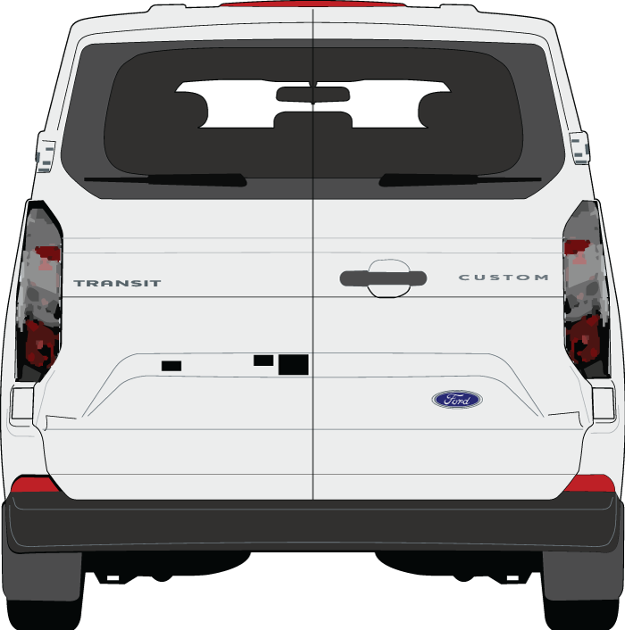 Ford Transit Custom 2024 SWB – FastCars Vehicle Templates