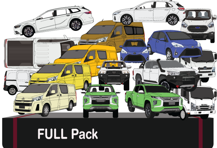 Full Pack 2025 – FastCars Vehicle Templates