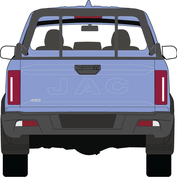 JAC T9 2024 Haven ute – FastCars Vehicle Templates