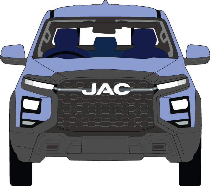 JAC T9 2024 Oasis ute – FastCars Vehicle Templates