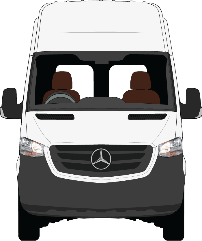 Mercedes Sprinter 2024 Super-LWB - Super High Roof -- wheel base 4325m ...