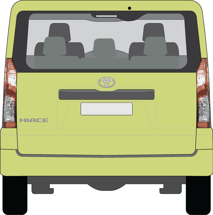 Toyota Hiace 2024 CrewVan – FastCars Vehicle Templates