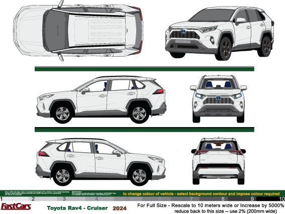 Toyota-Rav4 - 2024 - Cruiser – FastCars Vehicle Templates