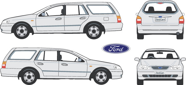 Ford Falcon 2002 to 2004 BA -- XT Station Wagon – FastCars Vehicle ...