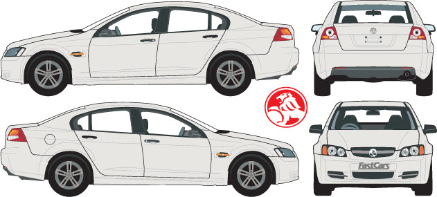 Holden Commodore 2007 VE Sedan – FastCars Vehicle Templates