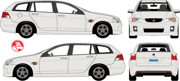 Holden Commodore 2010 Sportswagon – FastCars Vehicle Templates