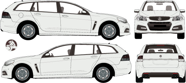 Holden Commodore 2013 VF Sportswagon – FastCars Vehicle Templates