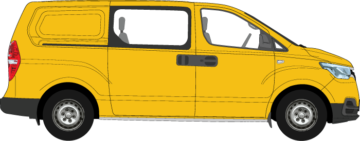 Hyundai iLoad 2020 Crew Van Lift up Rear Door – FastCars Vehicle Templates