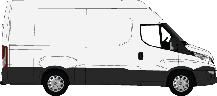 Iveco Daily 2018 to 2021 -- MWB 35s/50c - overall length 6048 ...