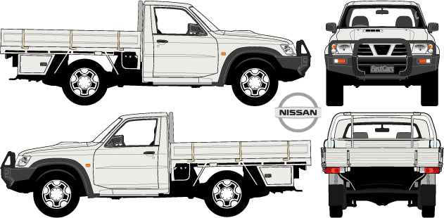 Nissan Patrol 2007 Single Cab Chassis – FastCars Vehicle Templates