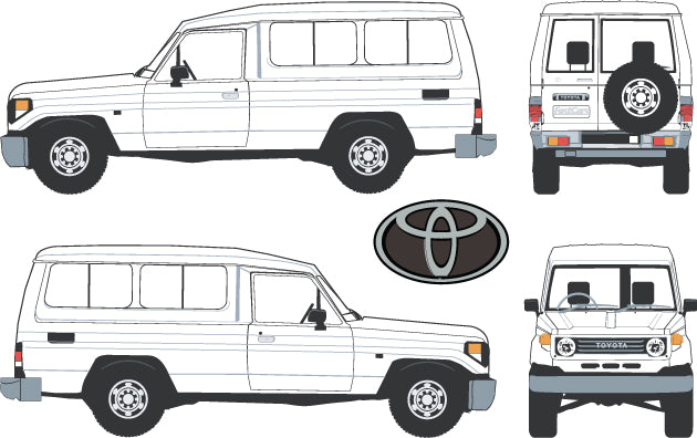 Toyota Landcruiser 1990 to 2010 -- 78 Series Troop Carrier – FastCars ...